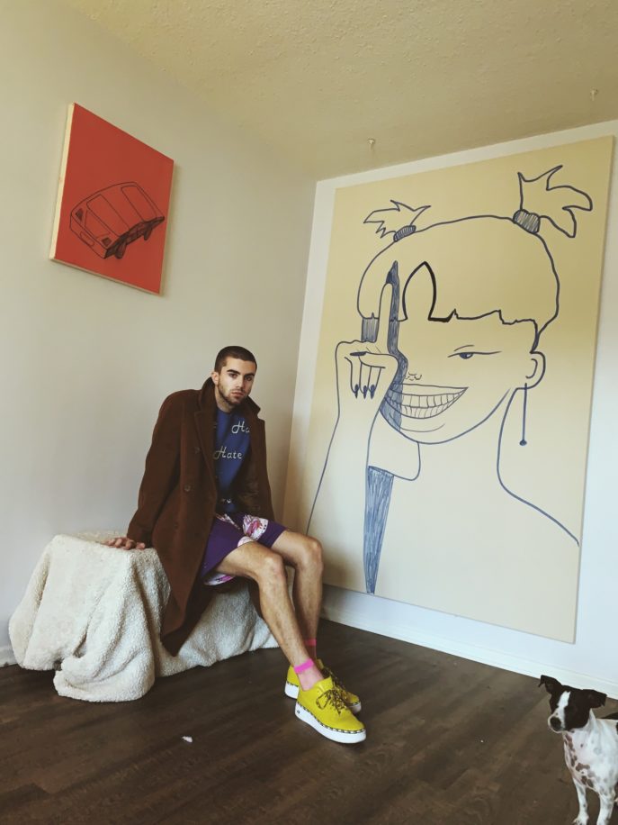 Ben Evans In The Eyes and Words of Rowan Blanchard - V Magazine