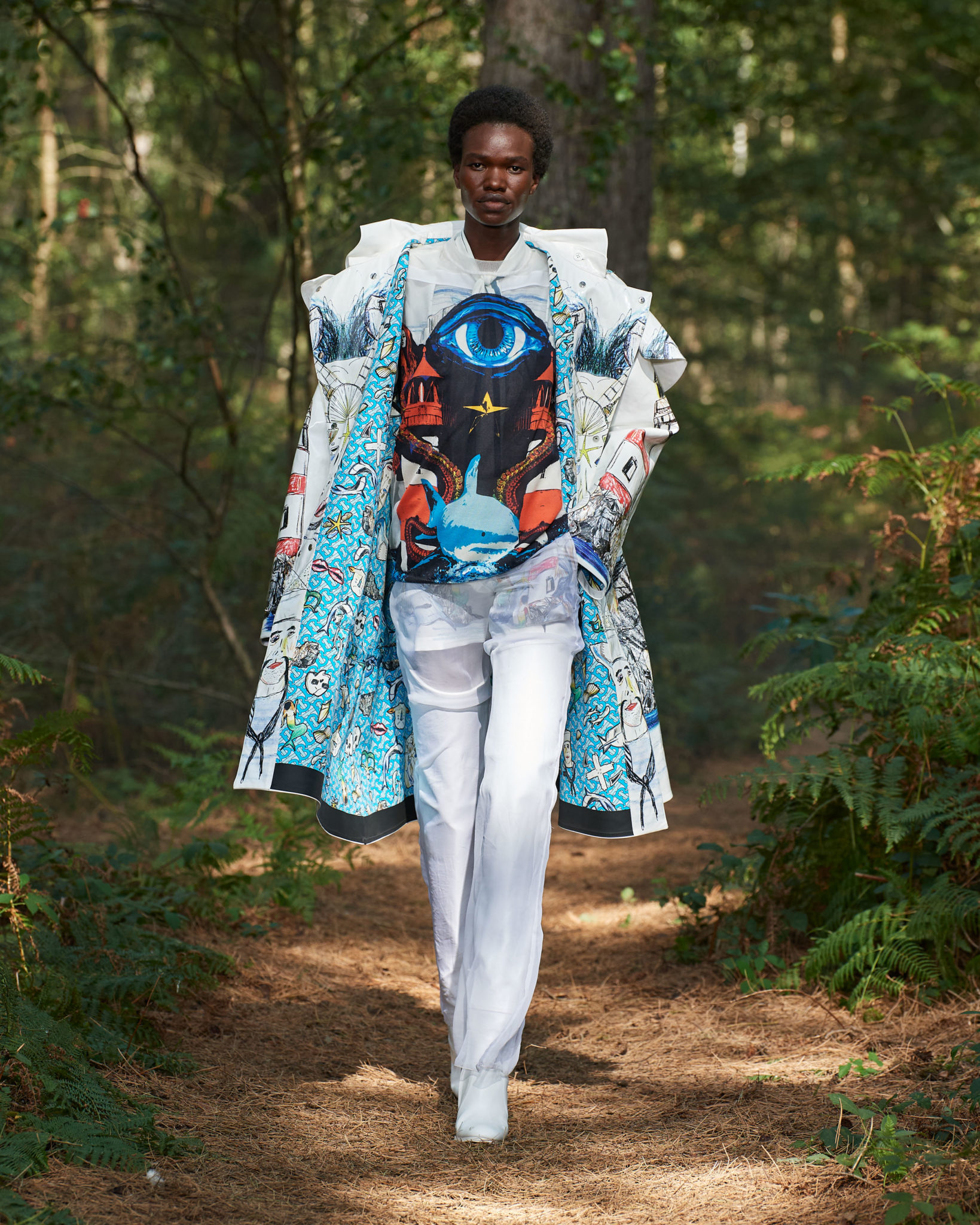 In Bloom with Burberry Spring/Summer 2021 - V Magazine