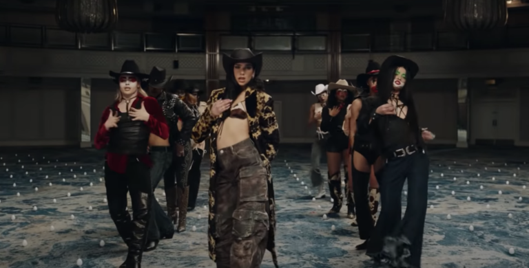 Rodeo Clowns, A Giant Egg and Colorful Yolks in Dua Lipa's 'Love Again ...