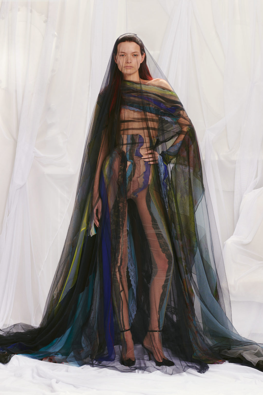 Jean Paul Gaultier's Spring/Summer 2022 Collection Stuns At PFW