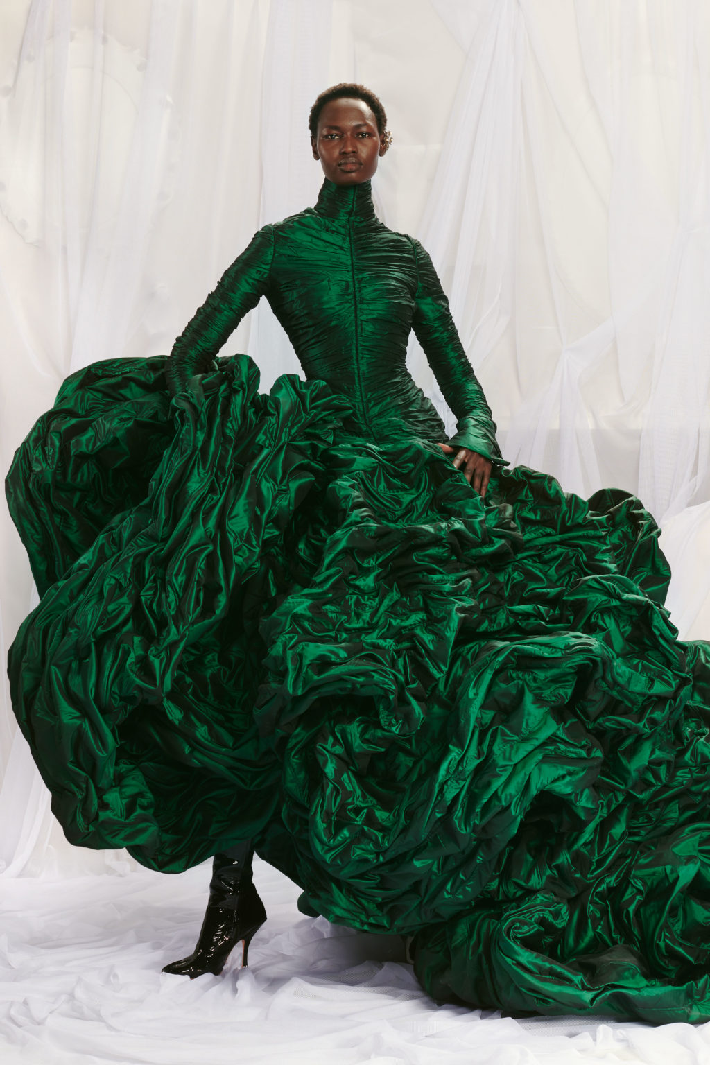 Jean Paul Gaultier's Spring/Summer 2022 Collection Stuns At PFW