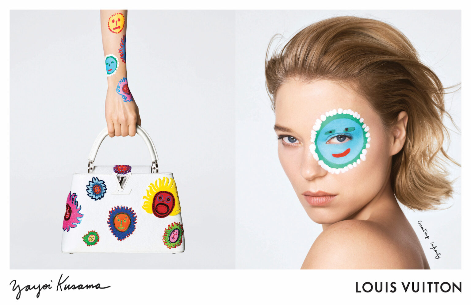 Louis Vuitton and Yayoi Kusama Release Star-Studded “Creating Infinity ...