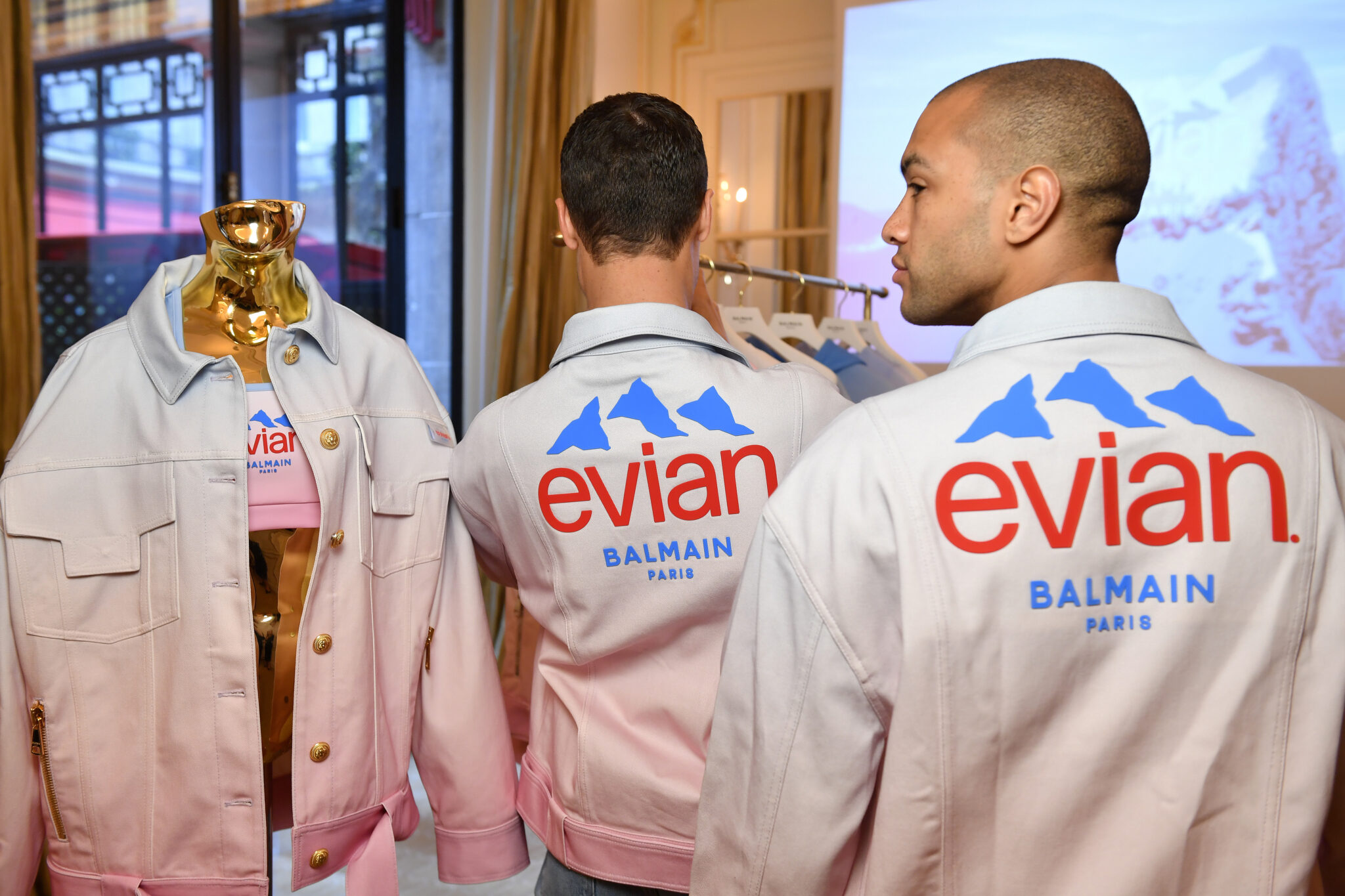 A Peek Inside the Transatlantic Celebrations of Balmain x Evian - V Magazine