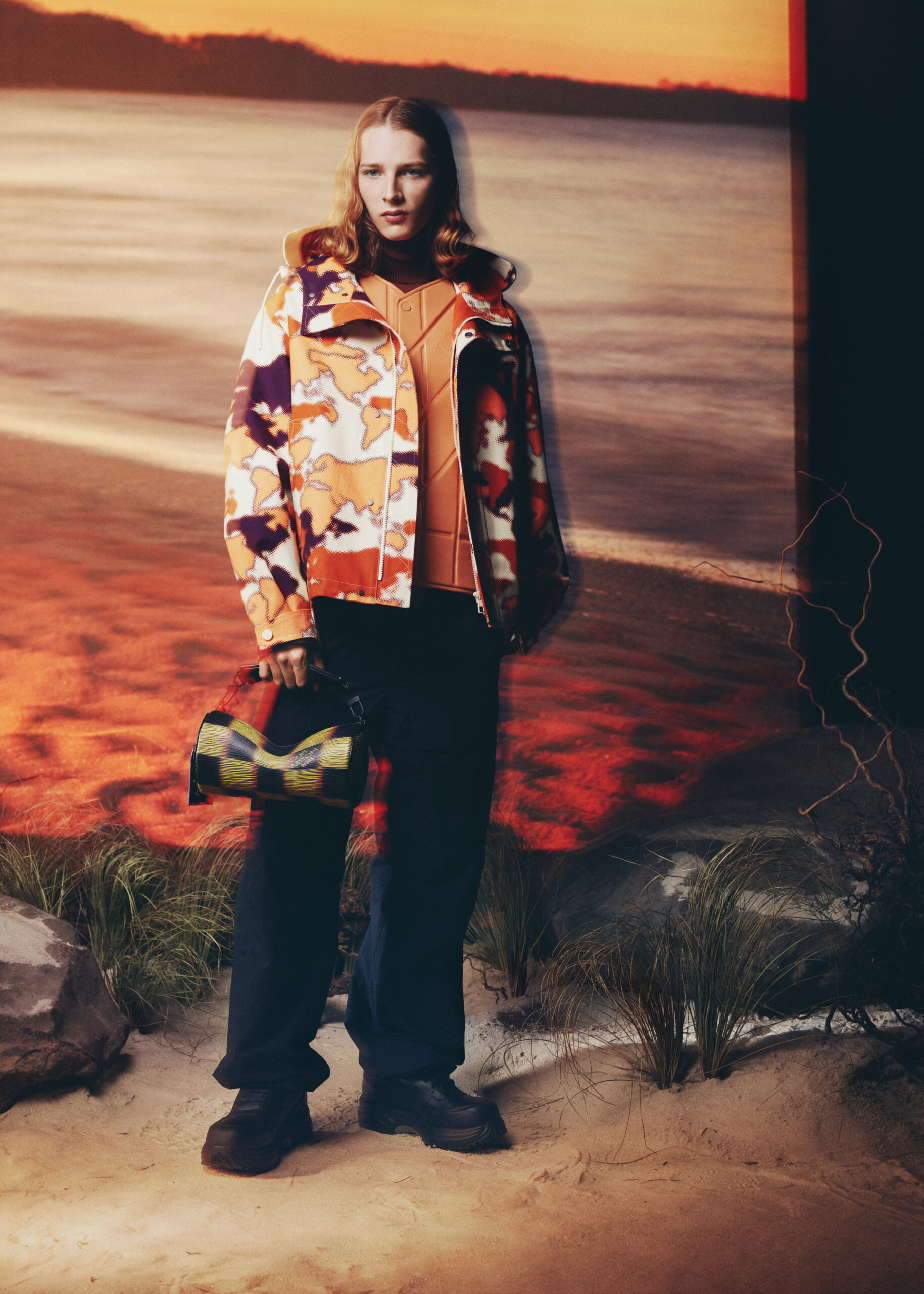 Louis Vuitton Lights A Bonfire With Mens Spring-Summer 2024 Pre ...