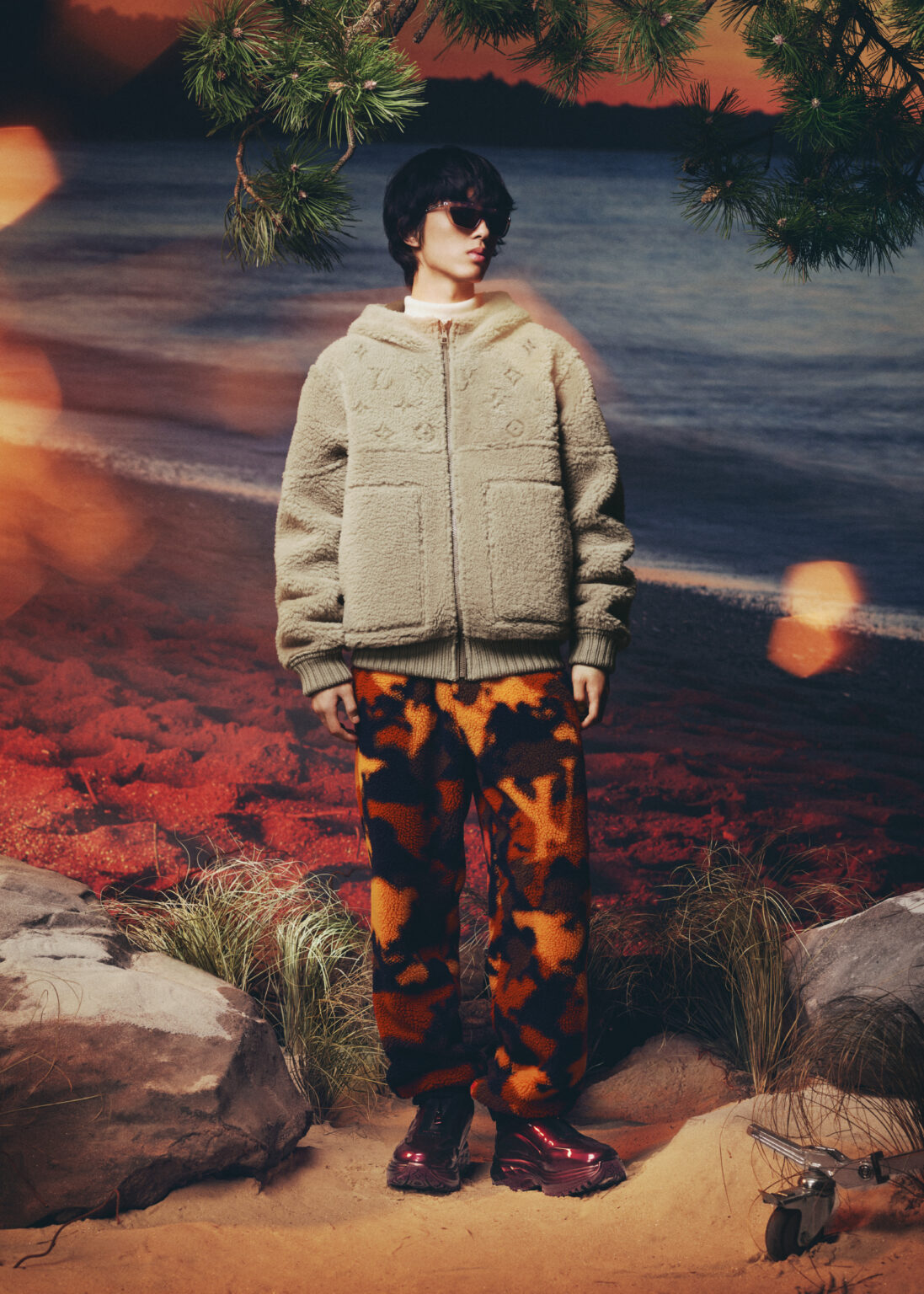 Louis Vuitton Lights A Bonfire With Mens Spring-Summer 2024 Pre ...
