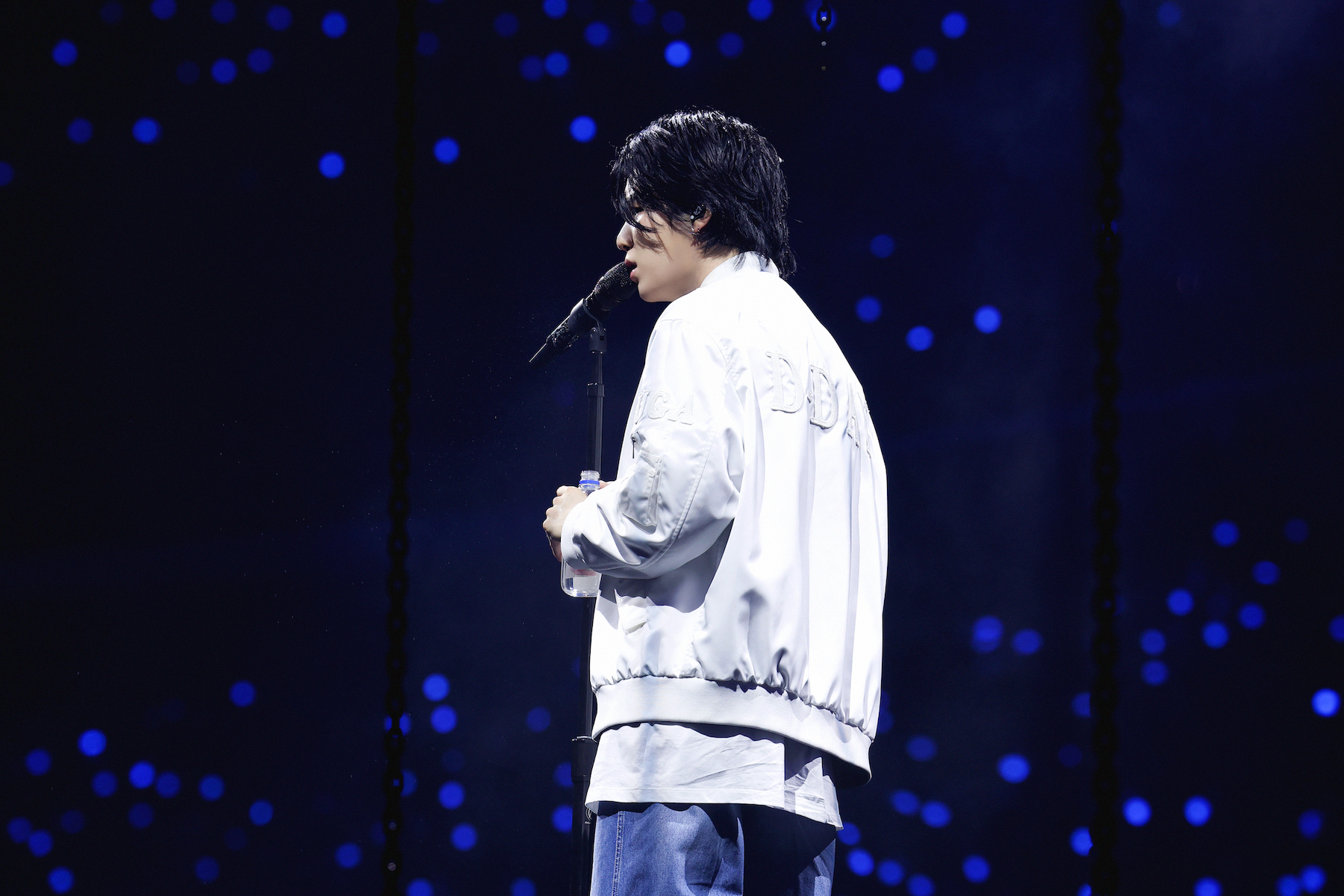 Suga Gets Drenched In Custom Valentino For The Opening Night of AGUST D ...
