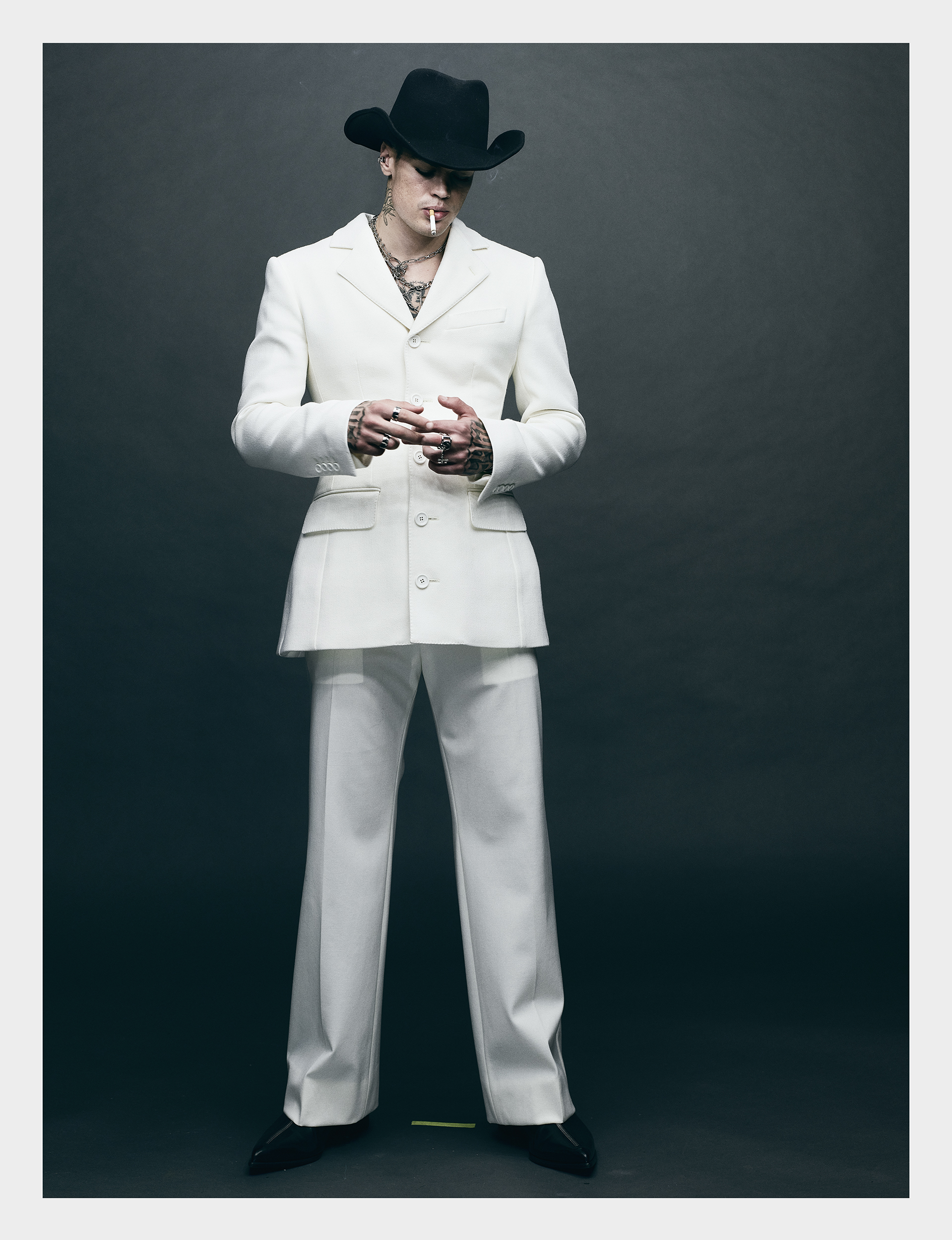 Digital Cover: The World in Black and Blanco - V Magazine