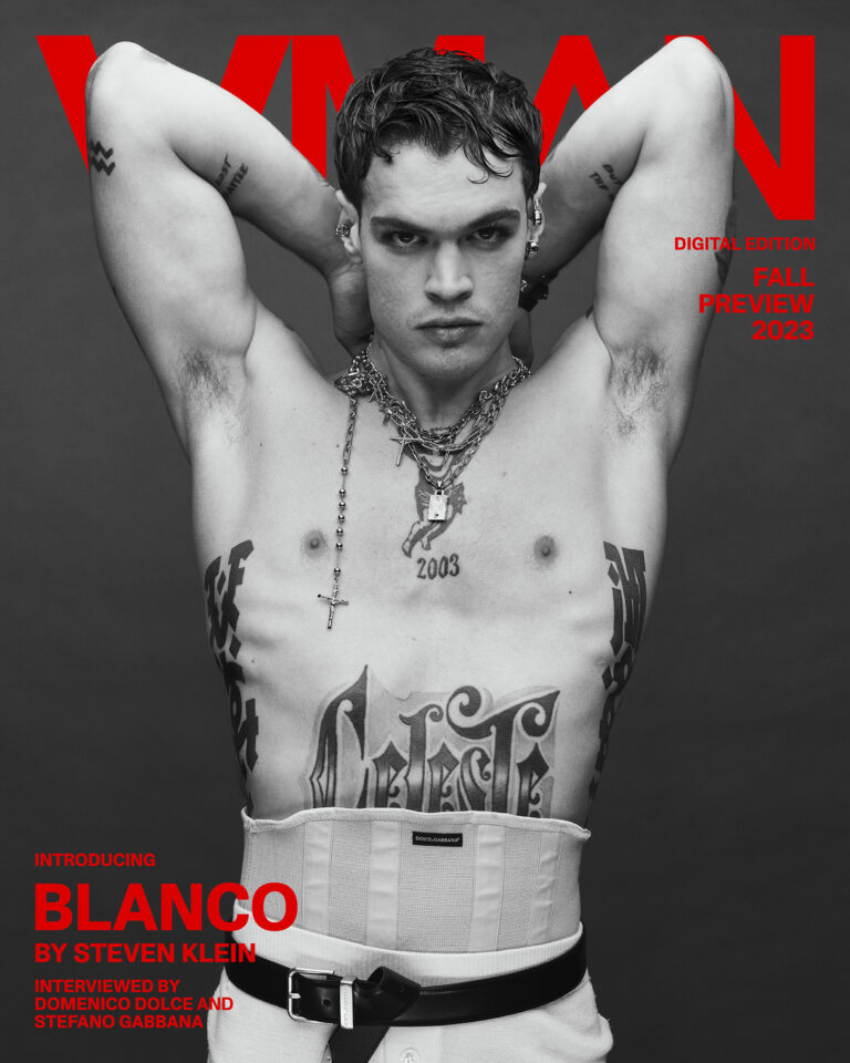 Digital Cover: The World in Black and Blanco - V Magazine