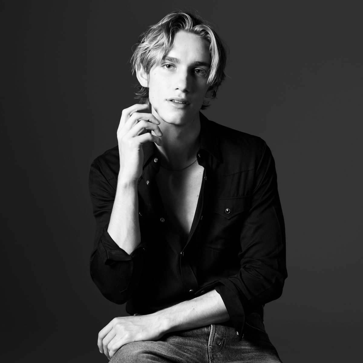 Levon Hawke Steps In Front of Hedi Slimane's Lens To Join Celine's "Portrait of an Actor" Series ...