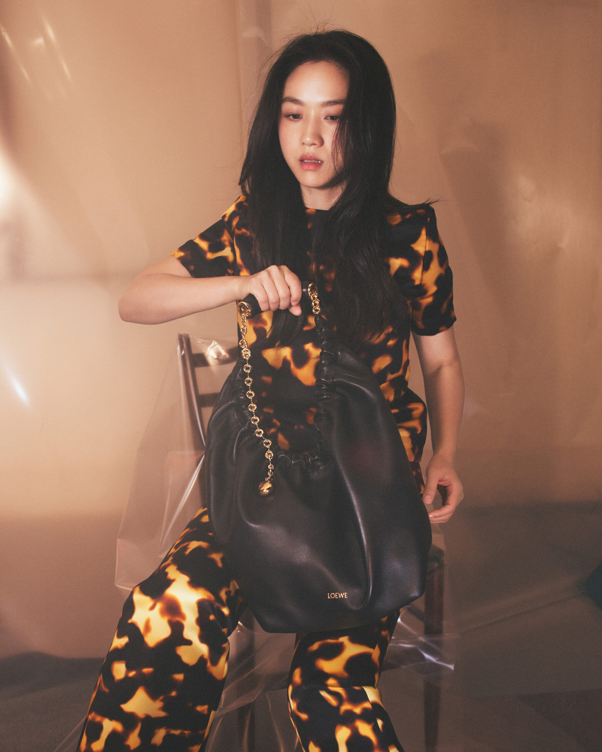 David Sims Captures Taylor Russell And Tang Wei Star In Loewe's Fall ...