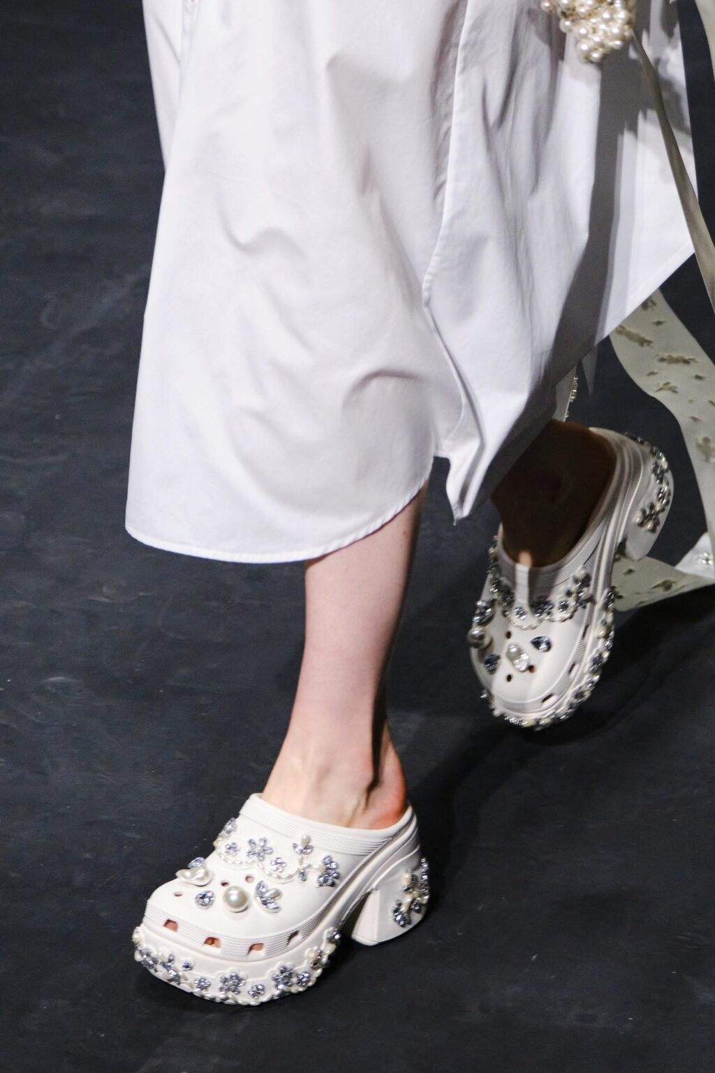 Simone Rocha’s SS24 Show Doubled as a Crocs Collaboration Announcement ...