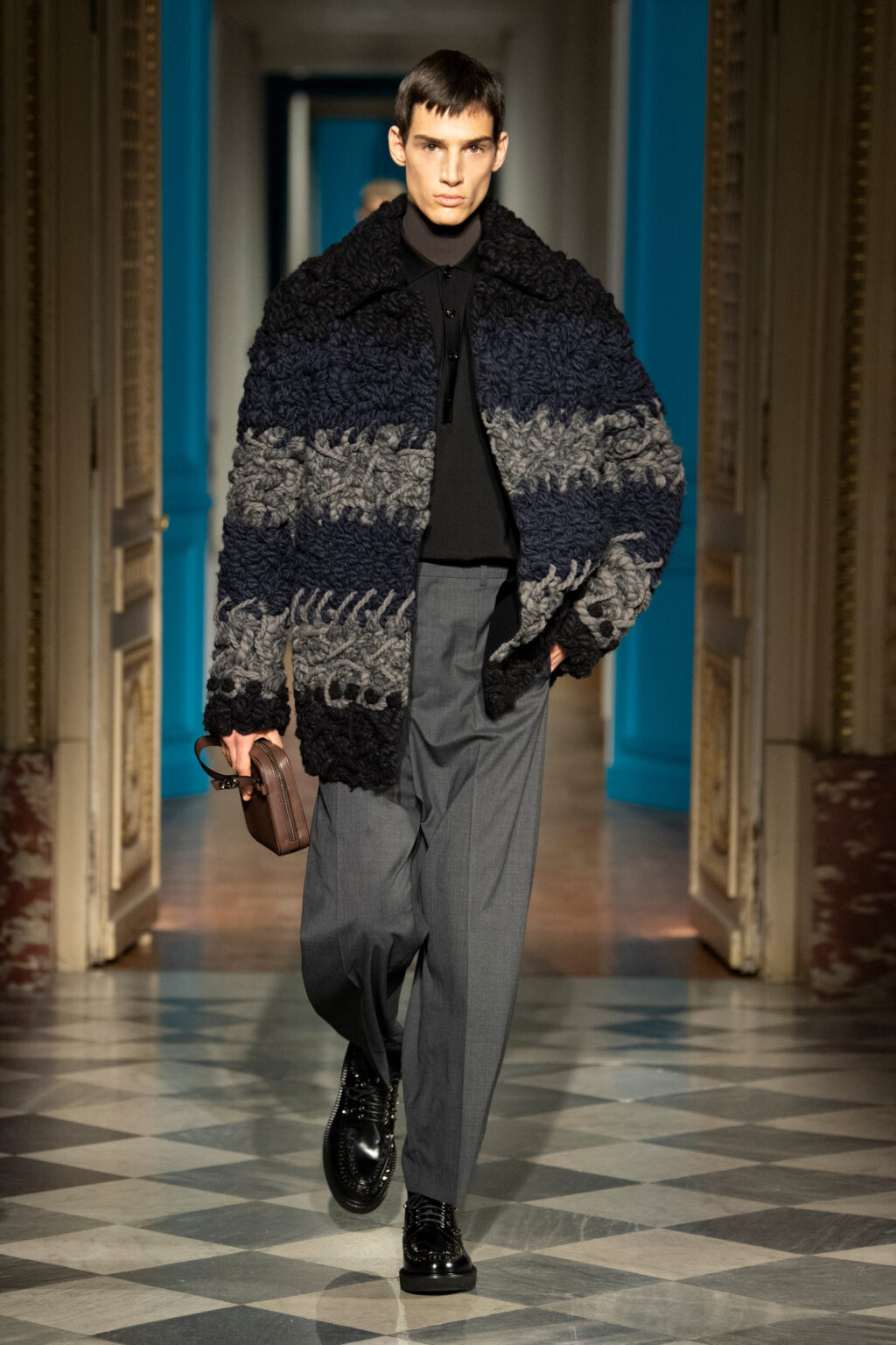 The Rebirth of Blue at Valentino Men’s FW24 Collection - V Magazine