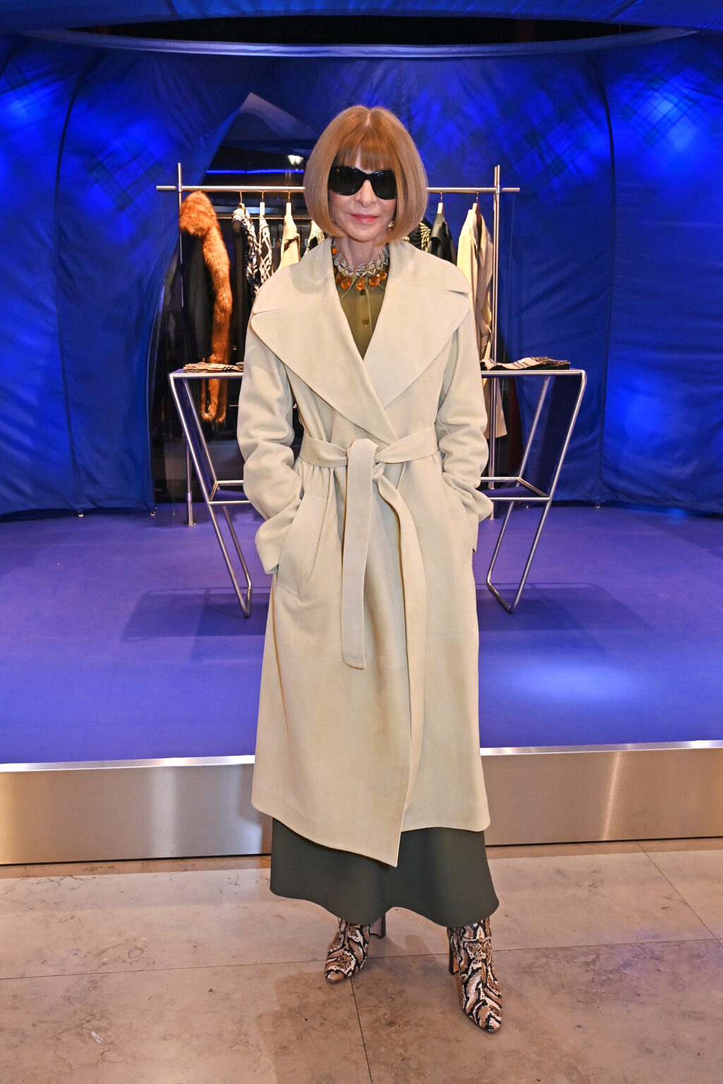 Burberry Turns Harrods Knight Blue With Takeover Installation - V Magazine