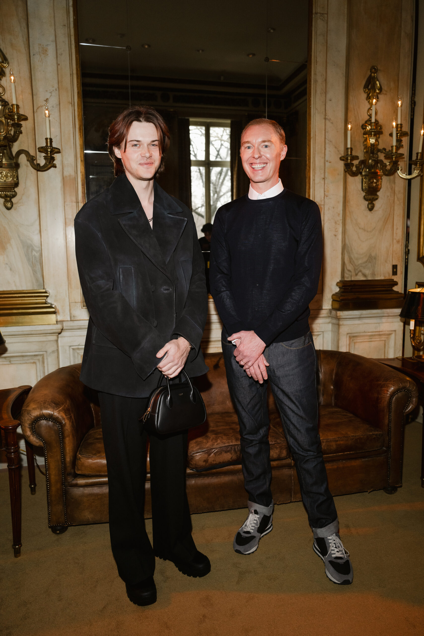 Christopher Briney Chats About All Things New York at Coach’s FW24 Show ...