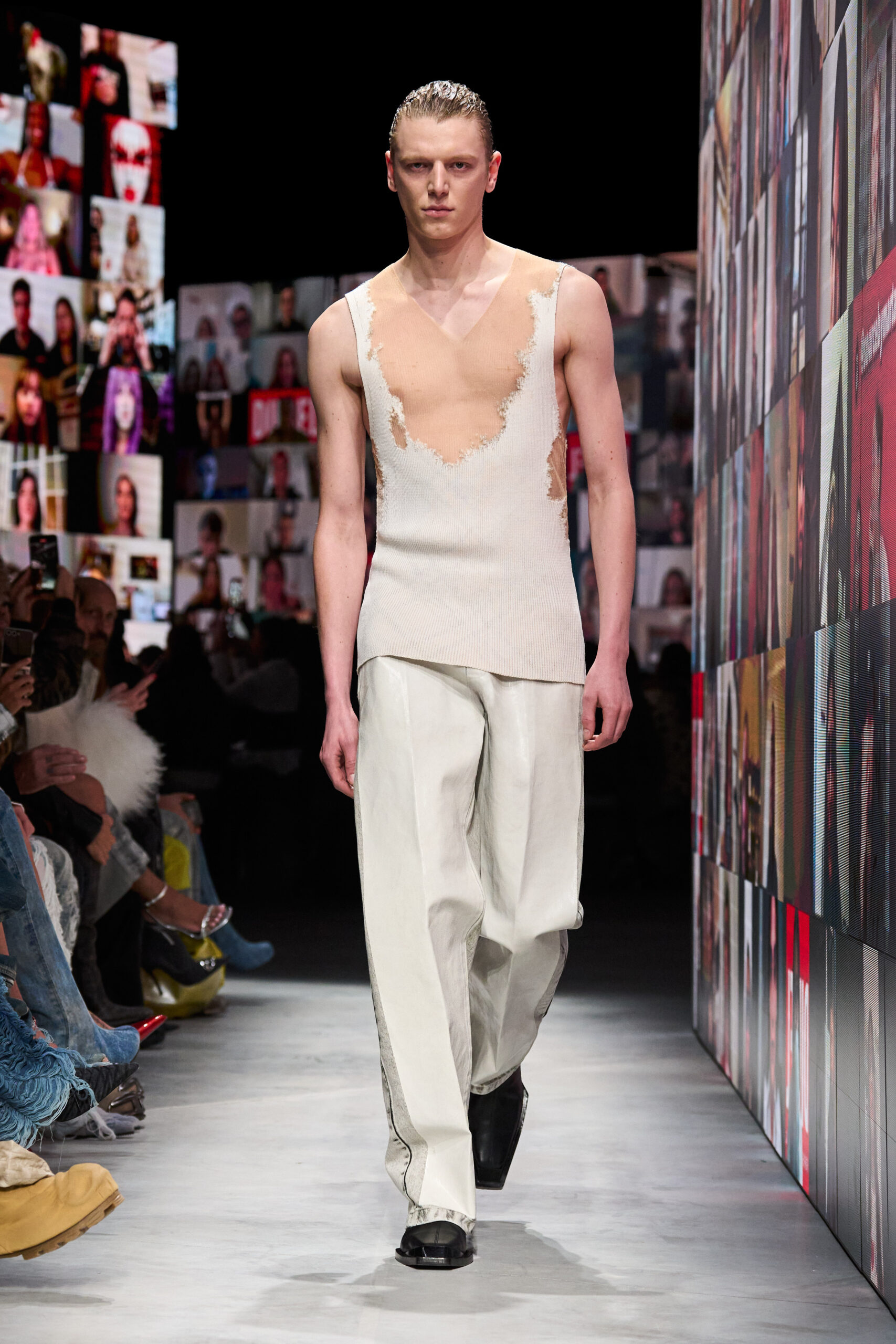 Diesel Gives Us a Real Behind-the-Scenes Look With Its FW24 Show - V ...