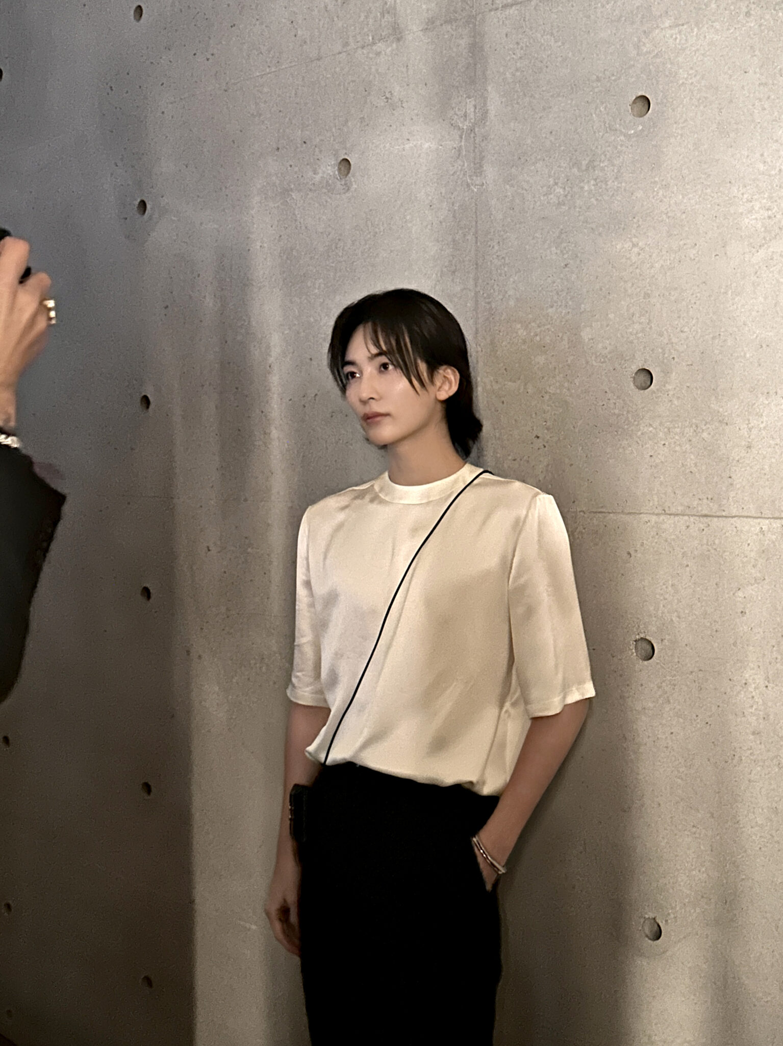 Getting Ready: JEONGHAN of SEVENTEEN Attends Saint Laurent’s FW24 Show ...