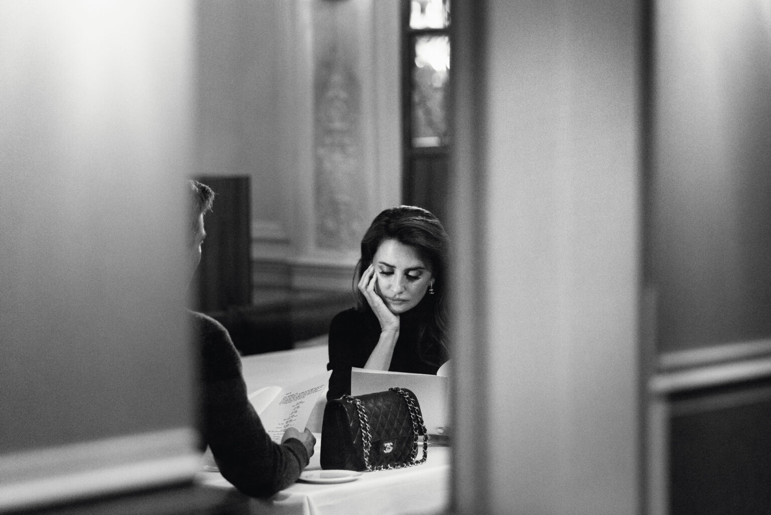 Chanel Debuts ‘Iconic Handbag’ Campaign Starring Penélope Cruz & Brad ...
