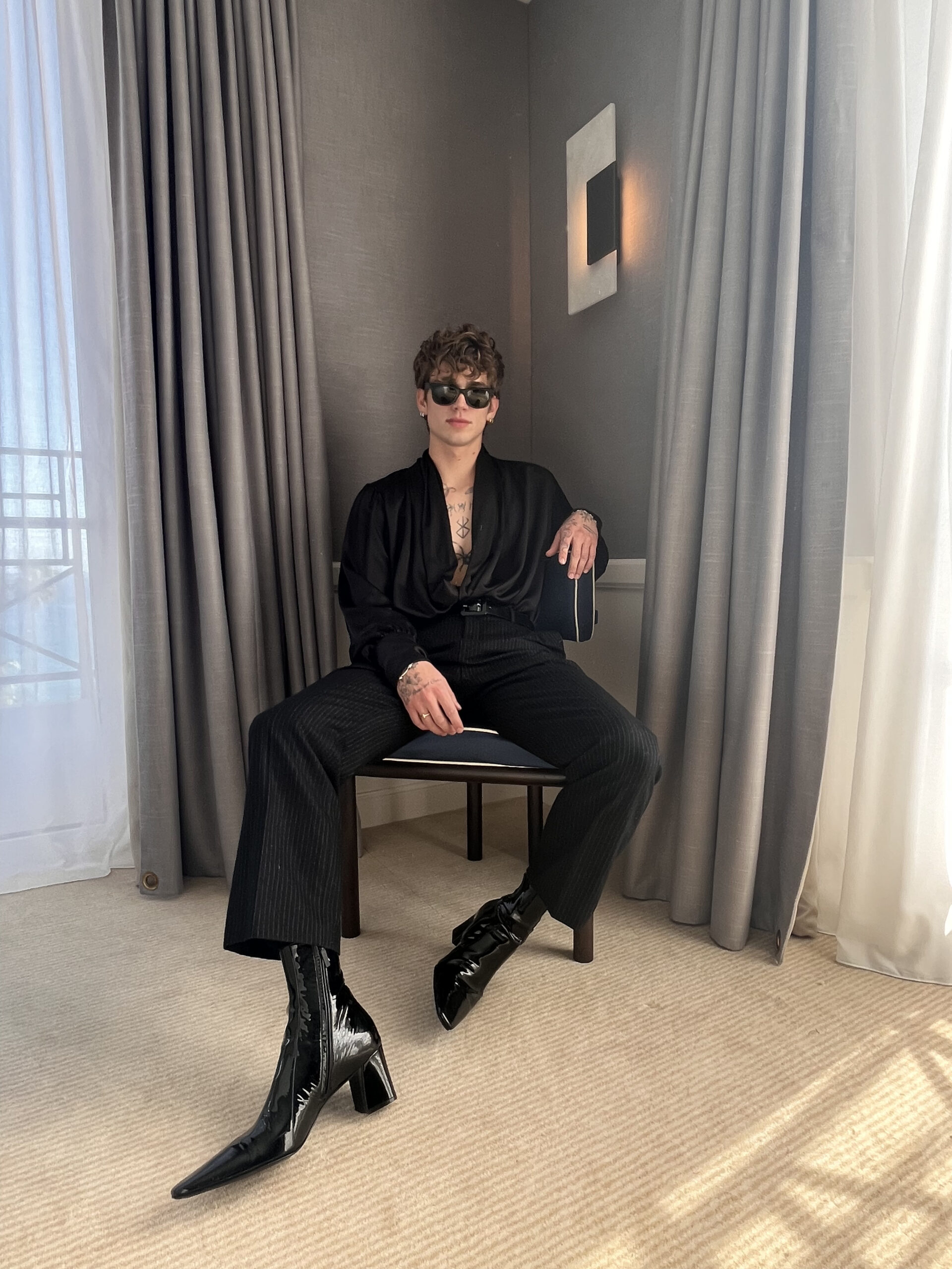 Getting Ready: Vinnie Hacker Attends the Cannes Film Festival With ...