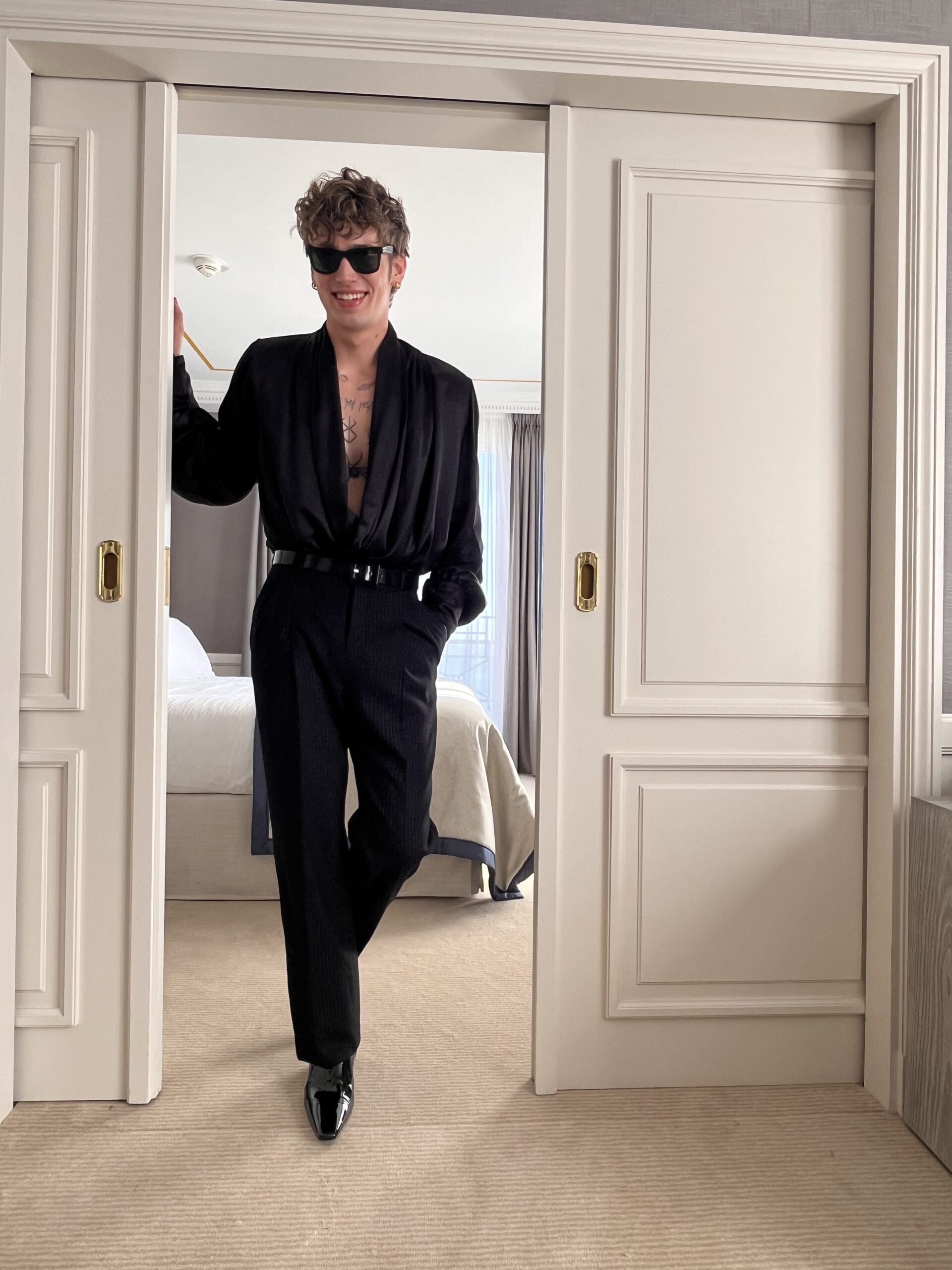 Getting Ready: Vinnie Hacker Attends the Cannes Film Festival With ...