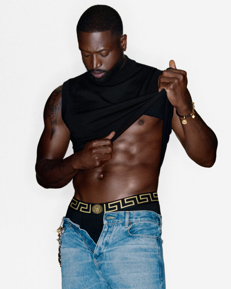 Dwyane Wade Talks Being the Face of Versace’s New Underwear Collection ...