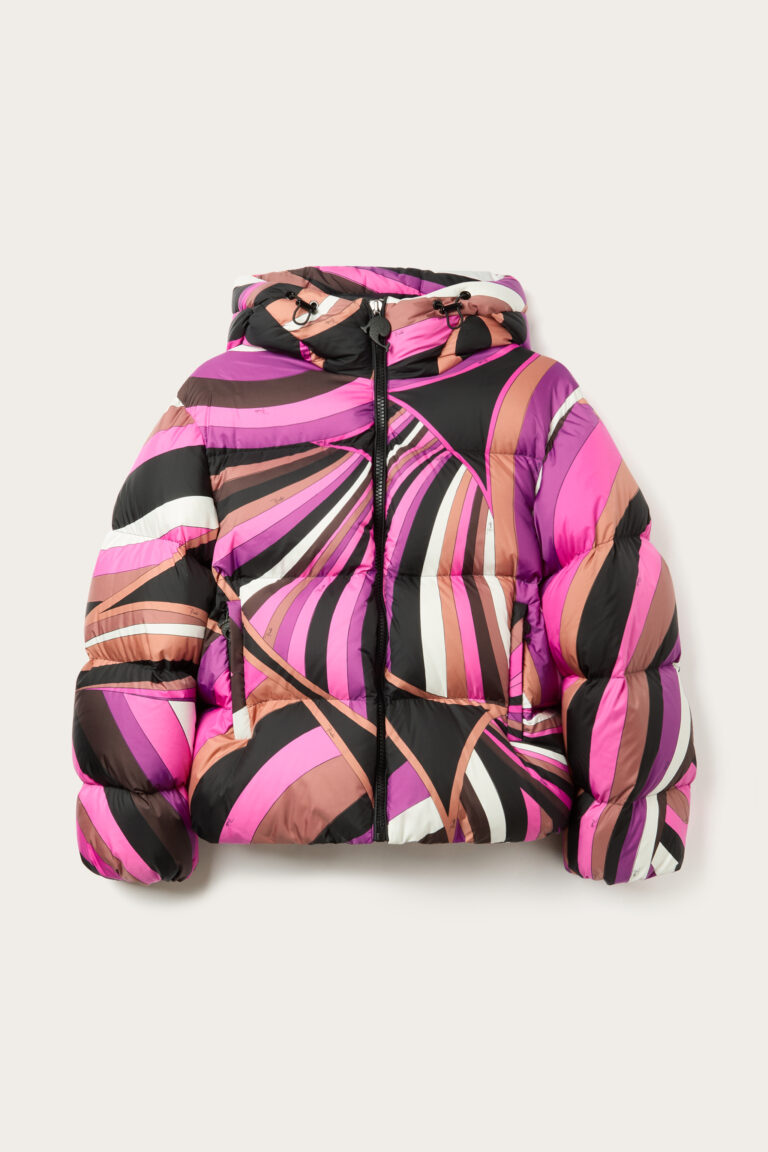 Alex Consani Introduces Pucci's Ultimate Puffer Jacket For The Winter ...