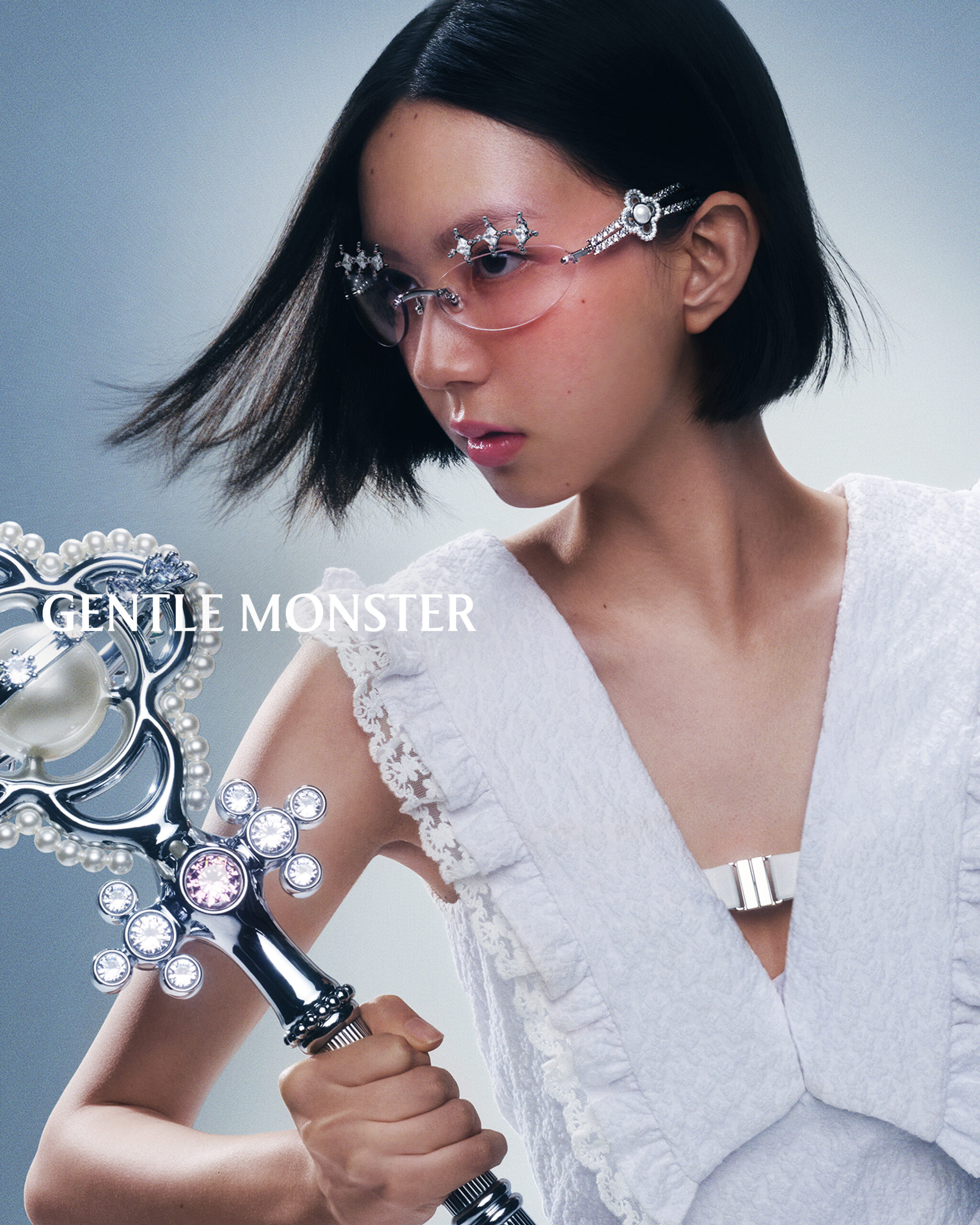 Gentle Monster Reimagines Eyewear Through a Bejeweled Lens - V Magazine