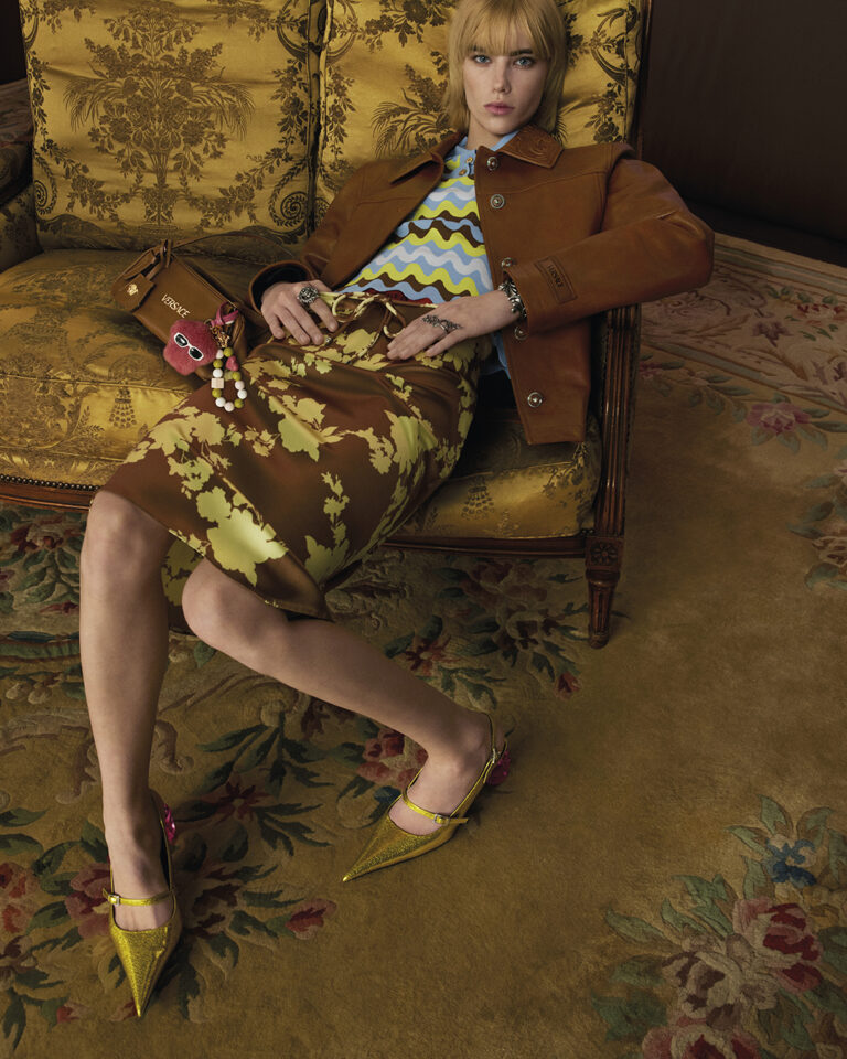 Versace’s SS25 Campaign Is a Stylish Intervention - V Magazine