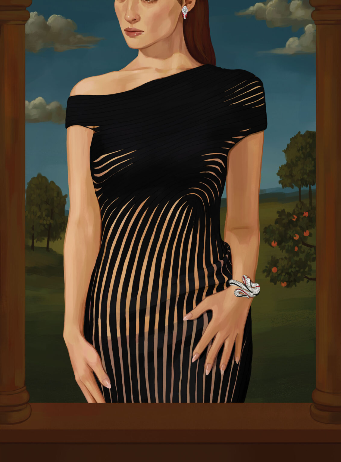 A Stroke of Genius: Artist Rendition of Best Looks of the Season - V ...