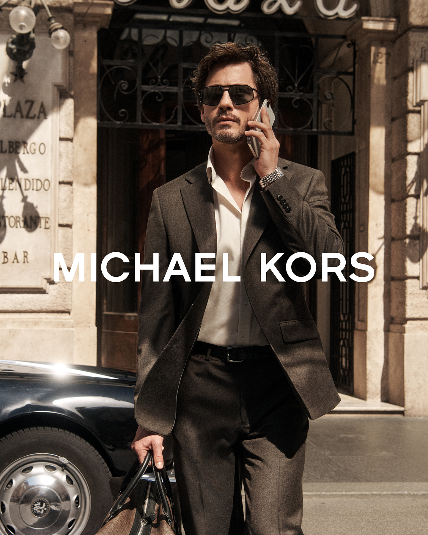 Suki Waterhouse and Logan Lerman Star in Michael Kors' Roman Holiday ...
