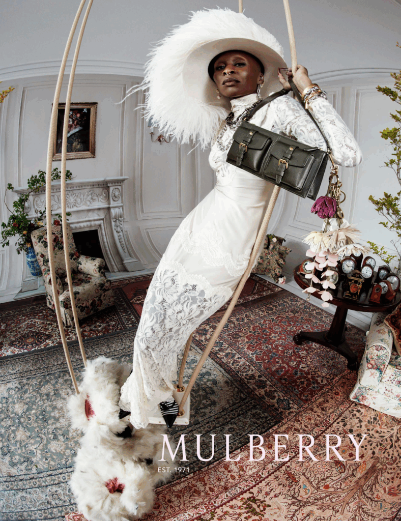Cynthia Erivo Joins Mulberry to Showcase The Roxanne Bag - V Magazine