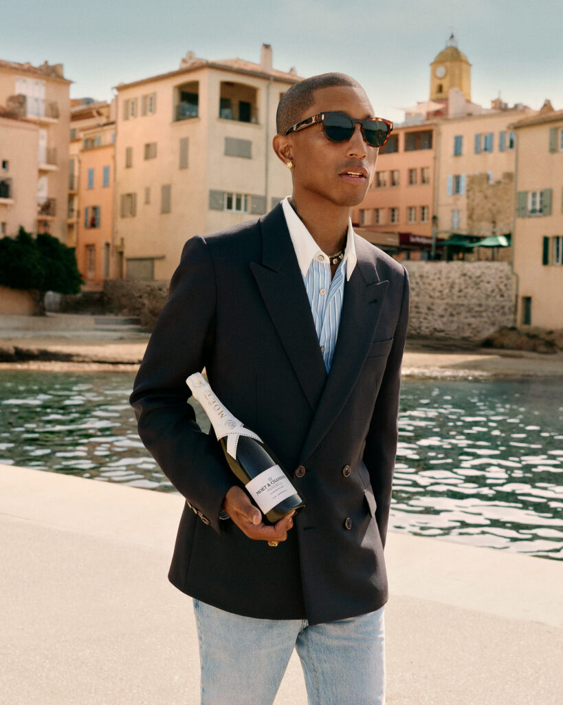 Pharrell Williams & Moët & Chandon Toast to Summertime - V Magazine