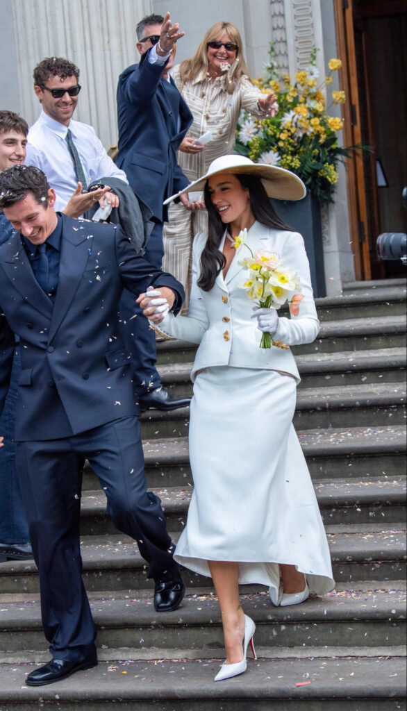Dua Lipa Gets Married in Custom Schiaparelli Haute Couture - V Magazine